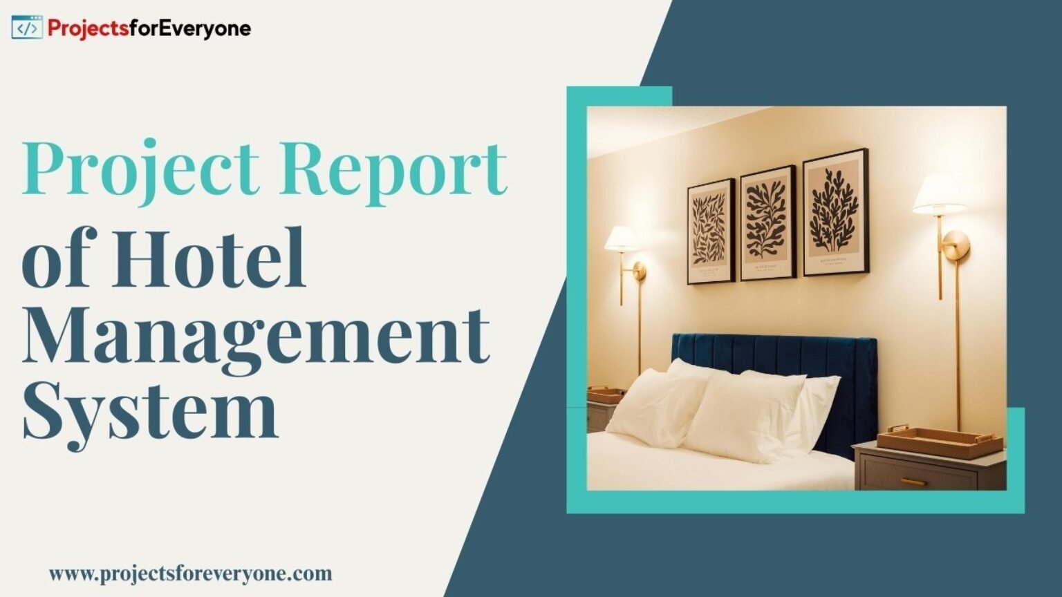Project Report of Hotel Management in Python